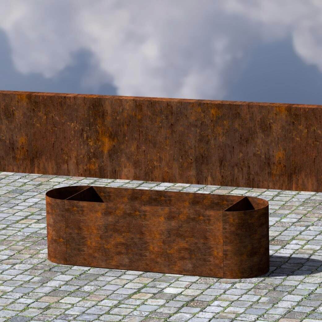 Wall Planter / Half-Moon Planter – Custom Order for Style & Space Saving